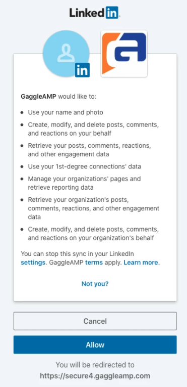 Connecting Business Pages on Facebook or LinkedIn – Knowledge Center