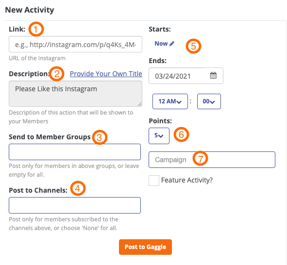 Using the Instagram Like Activity – Knowledge Center