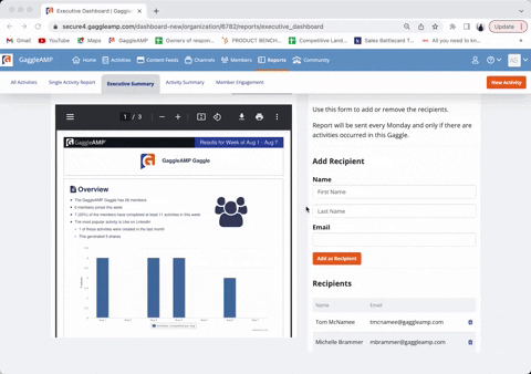 What is the Executive Summary Report? – Knowledge Center
